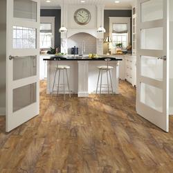 Shaw® Citadel Jaya Teak 5.91" x 36.84" Floating Luxury Vinyl Plank Flooring (18.14 sq.ft/ctn) at ...