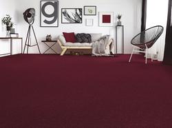 Shaw® Coloration Royal Red Plush Carpet 12ft. Wide at Menards®