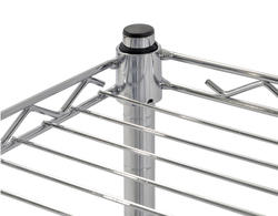 Sandusky Lee® 18"W x 18"H x 10"D 3-Tier Wire Shelving Unit at Menards®