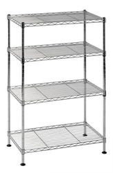 Sandusky Lee® 20"W x 32"H x 12"D 4-Shelf Wire Shelving Unit at Menards®