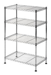 Sandusky Lee® 20"W x 32"H x 12"D 4-Shelf Wire Shelving Unit at Menards®