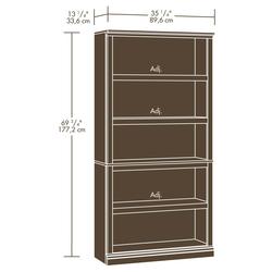 Sauder® Select Jamocha Wood® 5-Shelf Bookcase at Menards®