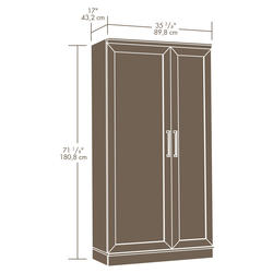 Sauder® HomePlus Sienna Oak® Wide Storage Cabinet at Menards®