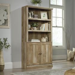 Sauder® Select Lintel Oak® 5-Shelf Bookcase with Doors at Menards®