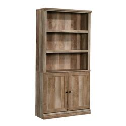Sauder® Select Lintel Oak® 5-Shelf Bookcase with Doors at Menards®
