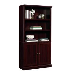 Sauder® Select Cherry 5-Shelf Bookcase with Doors at Menards®