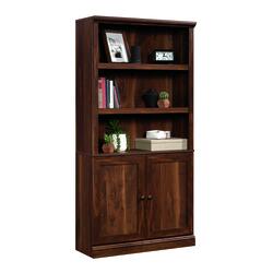 Sauder® Select Grand Walnut® 5-Shelf Bookcase with Doors at Menards®