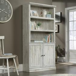 Sauder® Select White Plank® 5-Shelf Bookcase with Doors at Menards®