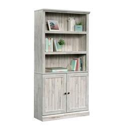 Sauder® Select White Plank® 5-Shelf Bookcase with Doors at Menards®