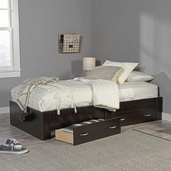 Sauder® Beginnings® Twin Cinnamon Cherry Platform Bed at Menards®
