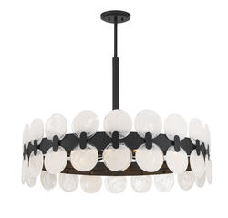 Savoy House Boca 10-Light Matte Black Chandelier at Menards®