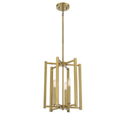 Savoy House Essentials Benson 3-Light Warm Brass Pendant at Menards®