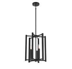 Savoy House Essentials Benson 3-Light Matte Black Pendant at Menards®