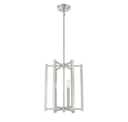 Savoy House Essentials Benson 3-Light Satin Nickel Pendant at Menards®