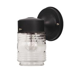Savoy House Exterior Collections 1-Light Black Outdoor Wall Light at ...