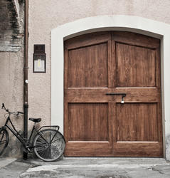 Savoy House Brennan 1-Light English Bronze with Gold Outdoor Wall Light ...