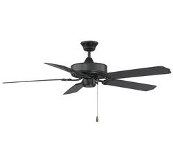 Savoy House® Nomad 52" Flat Black Indoor Ceiling Fan at Menards®