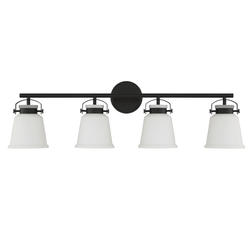 Savoy House Essentials Kaden 4-Light Matte Black Vanity Light at Menards®