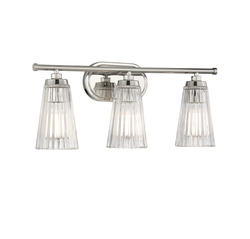 Savoy House Essentials Chantilly 3-Light Polished Nickel Vanity Light ...
