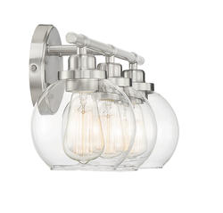 Savoy House Essentials Carson 3-Light Satin Nickel Vanity Light at Menards®