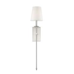 Savoy House Essentials Monroe 1-Light Satin Nickel Sconce at Menards®