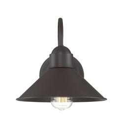 Meridian 1-Light Oil Rubbed Bronze Outdoor Wall Light at Menards®