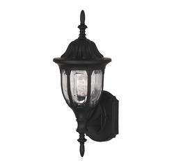 Meridian 1-Light Black Outdoor Wall Light at Menards®