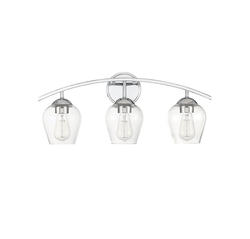 Meridian 3-Light Chrome Vanity Light at Menards®