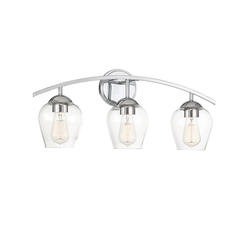 Meridian 3-Light Chrome Vanity Light at Menards®