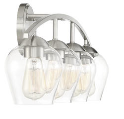 Meridian 4-Light Brushed Nickel Vanity Light at Menards®