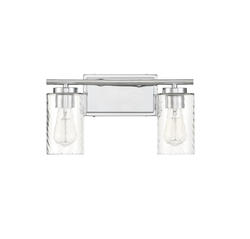 Meridian 2-Light Chrome Vanity Light at Menards®