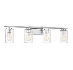 Meridian 4-Light Chrome Vanity Light at Menards®
