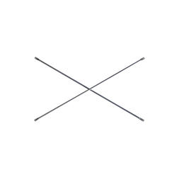 ScaffoldMart 7' X 4' Cross Brace at Menards®