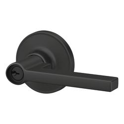 Dexter® by Schlage® Solstice Keyed Entry Lever in Matte Black at Menards®