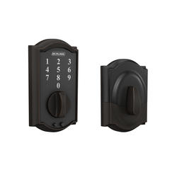 Schlage® Touch™ Keyless Electronic Entry Door Deadbolt with Camelot ...