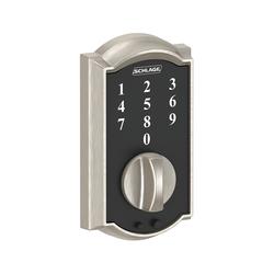 Schlage® Touch™ Keyless Electronic Entry Door Deadbolt with Camelot ...