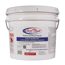 White Membrane Low Slope Roofing Bonding Adhesive - 3.5 gallon at Menards®
