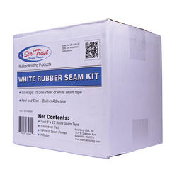 White Membrane Low Slope Roofing Seam Kit at Menards®