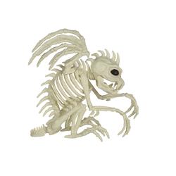 Pumpkin Hollow™ 10" Black Light Posable Halloween Gargoyle Skeleton at ...