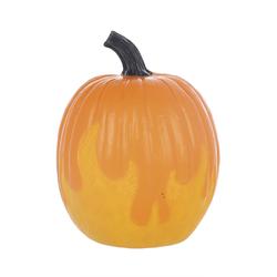 Pumpkin Hollow™ 10" Lighted Flame Halloween Pumpkin Lantern at Menards®
