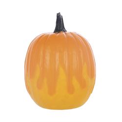 Pumpkin Hollow™ 10" Lighted Flame Halloween Pumpkin Lantern at Menards®