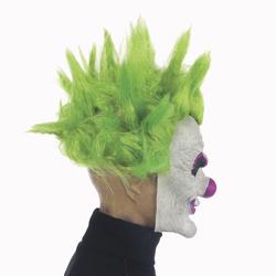 Pumpkin Hollow™ Black Light Nightmare Clown with Green Hair Halloween ...