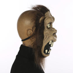 Pumpkin Hollow™ Glow-in-the-Dark Angry Chimp Halloween Mask at Menards®