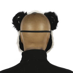 Pumpkin Hollow™ Glow-in-the-Dark Scary Panda Halloween Mask at Menards®