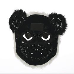 Pumpkin Hollow™ Glow-in-the-Dark Scary Panda Halloween Mask at Menards®