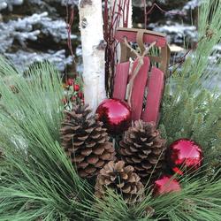 Enchanted Forest® 20-1/2" Red Sled Pick at Menards®