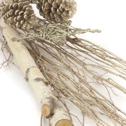 Enchanted Forest® Champagne Glitter Birch Bouquet at Menards®