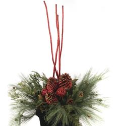 Enchanted Forest® 3' Red Glitter Decorative Sticks at Menards®