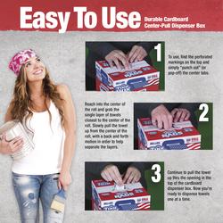 ToolBox® Professional White Rags Shop Towels - 200 Count at Menards®