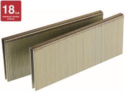 SENCO® 1/4" Crown x 1-1/2" Leg 18-Gauge Galvanized Narrow Crown Staples ...
